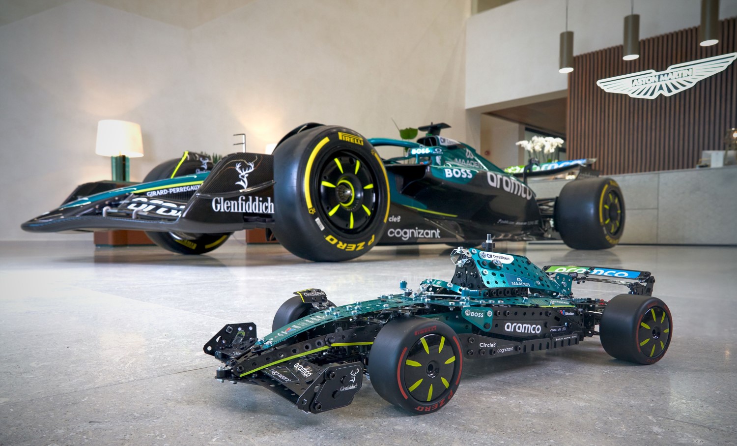 Meccano Launches Aston Martin F1 Car Model Kit